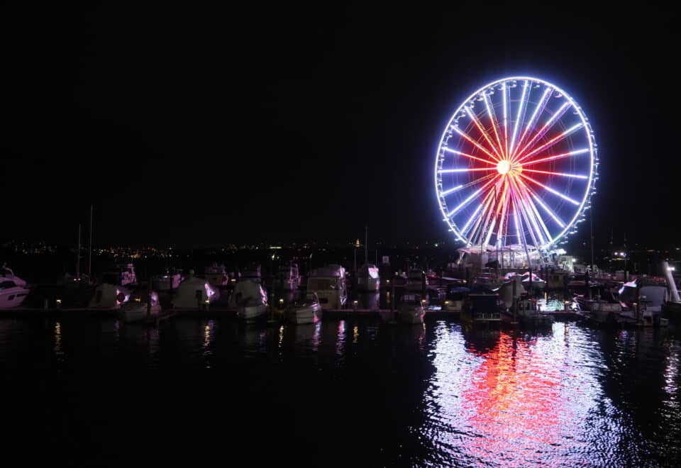 Private Lighting - Capital Wheel at National Harbor