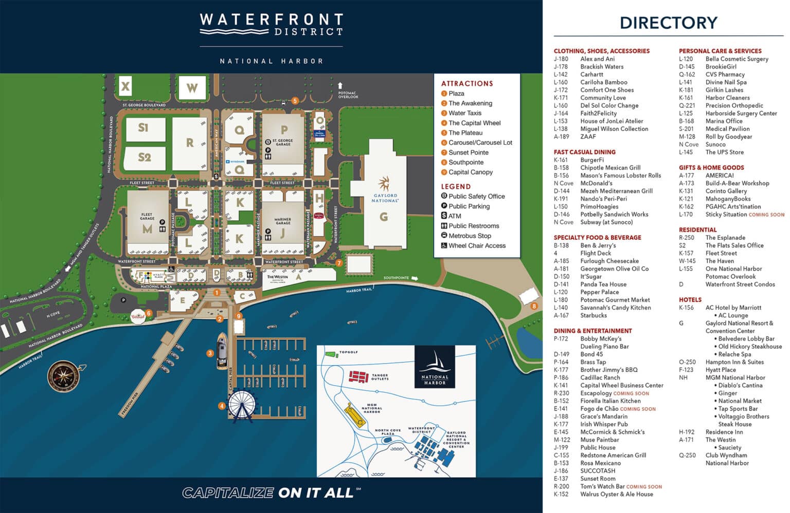 Location - Capital Wheel at National Harbor